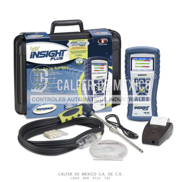 Fyrite INSIGHT Plus ANALIZADOR DE GAS O2, CO – CALFER DE MÉXICO